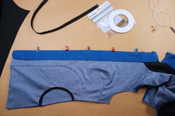 How to sew in the zipper with underlap (using Stylefix) - Picolly.com